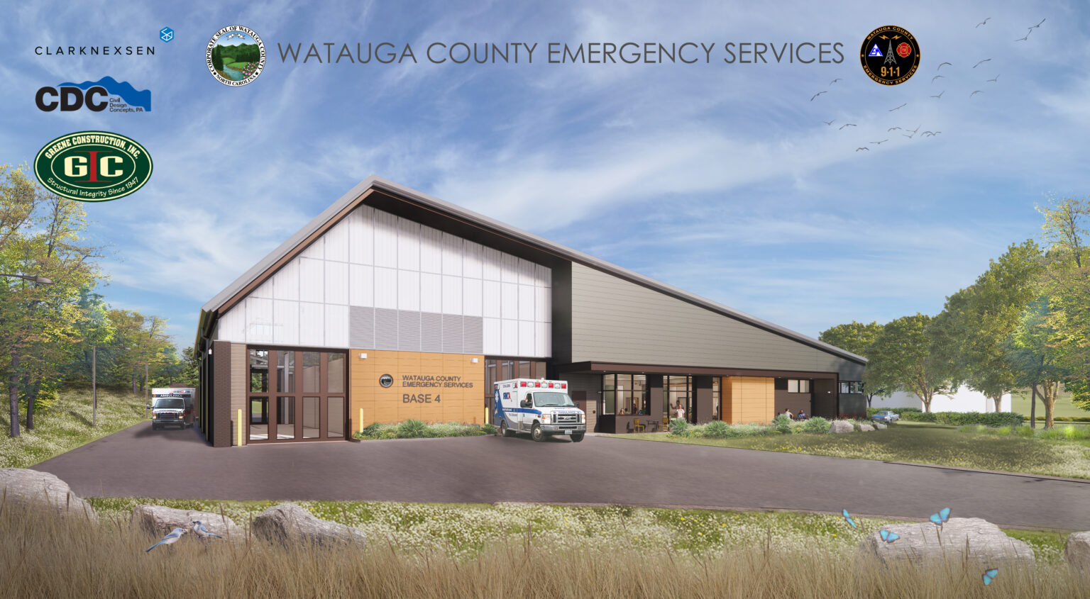 work in progress - Watauga county ems - Greene Construction